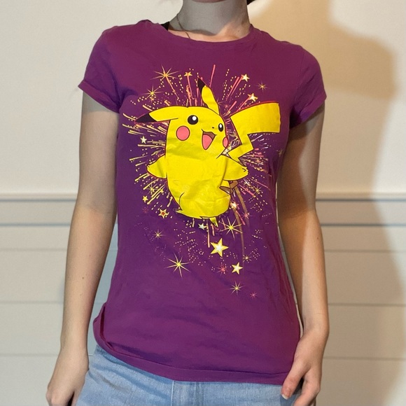 Tops | Pokemon Pikachu Graphic Tee | Poshmark